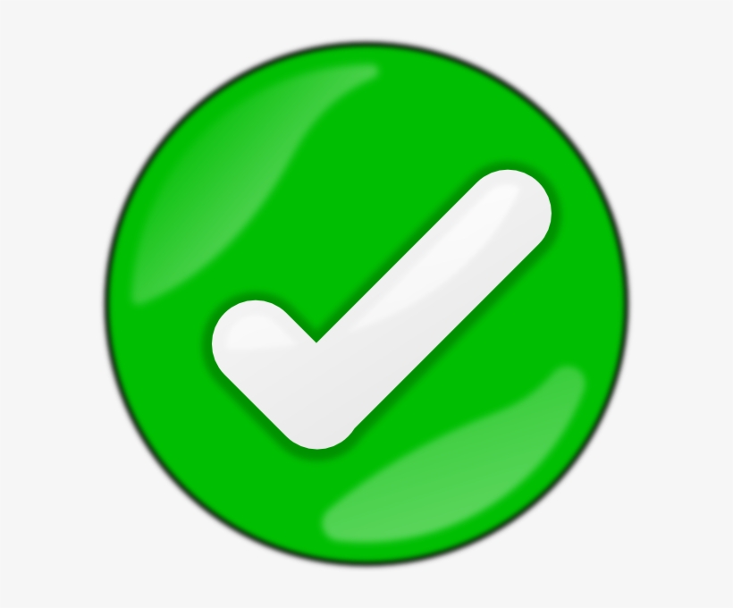 Article Icon Png For Kids - Ok Button Green - 600x600 PNG Download - PNGkit