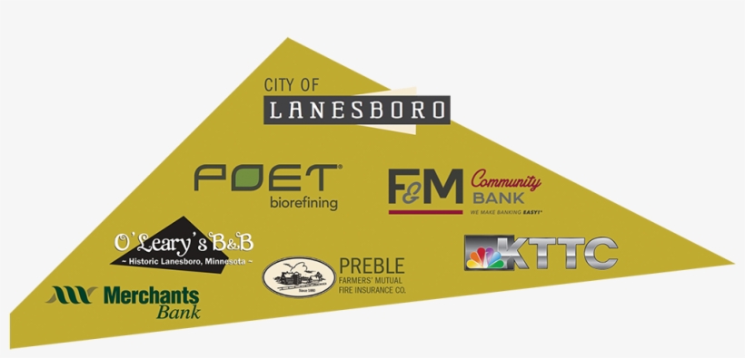 Sincere Thank You To Our 2018 Sponsors - Triangle - 1000x457 PNG ...