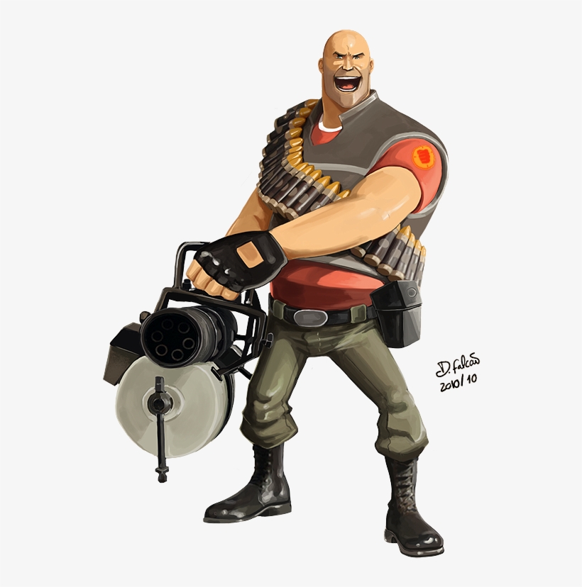 No Caption Provided - Team Fortress 2 Heavy Character - 607x850 PNG ...