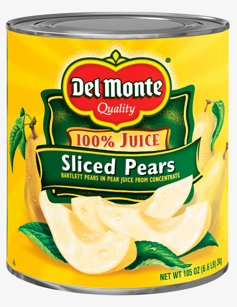 Del Monte® Sliced Bartlett Pears In Pear Juice From - Del Monte Sliced ...