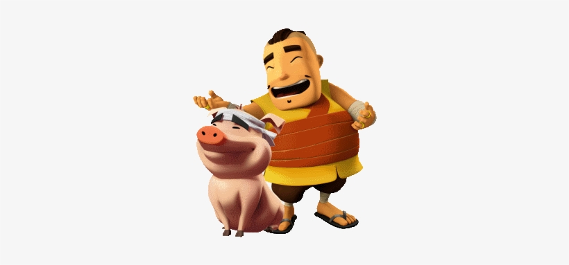 Truffles Sidebar - Truffles Pig Fruit Ninja - 454x820 PNG Download - PNGkit