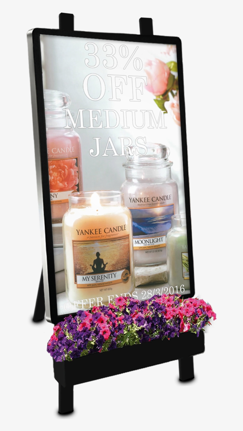 Digital Easel In Portrait With 46 Inch Display - Digital Signage Easel ...