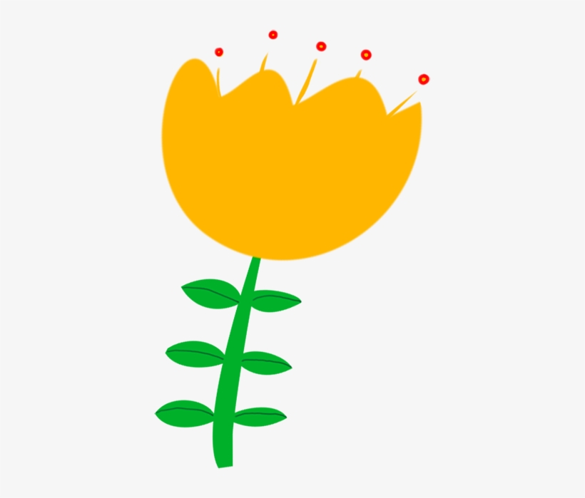 Cute Decorative Flower Drawing - Drawing - 476x709 PNG Download - PNGkit