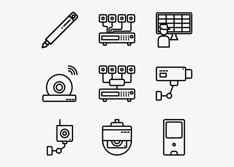 Cctv - Closed-circuit Television - 600x564 PNG Download - PNGkit