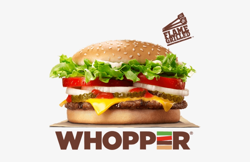 Our Whopper® Sandwich Is A ¼ Lb* Of Savory Flame-grilled - Burger King ...