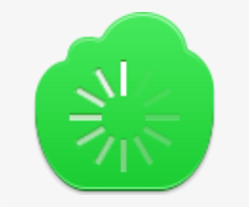Loading Icon Green - 600x600 PNG Download - PNGkit