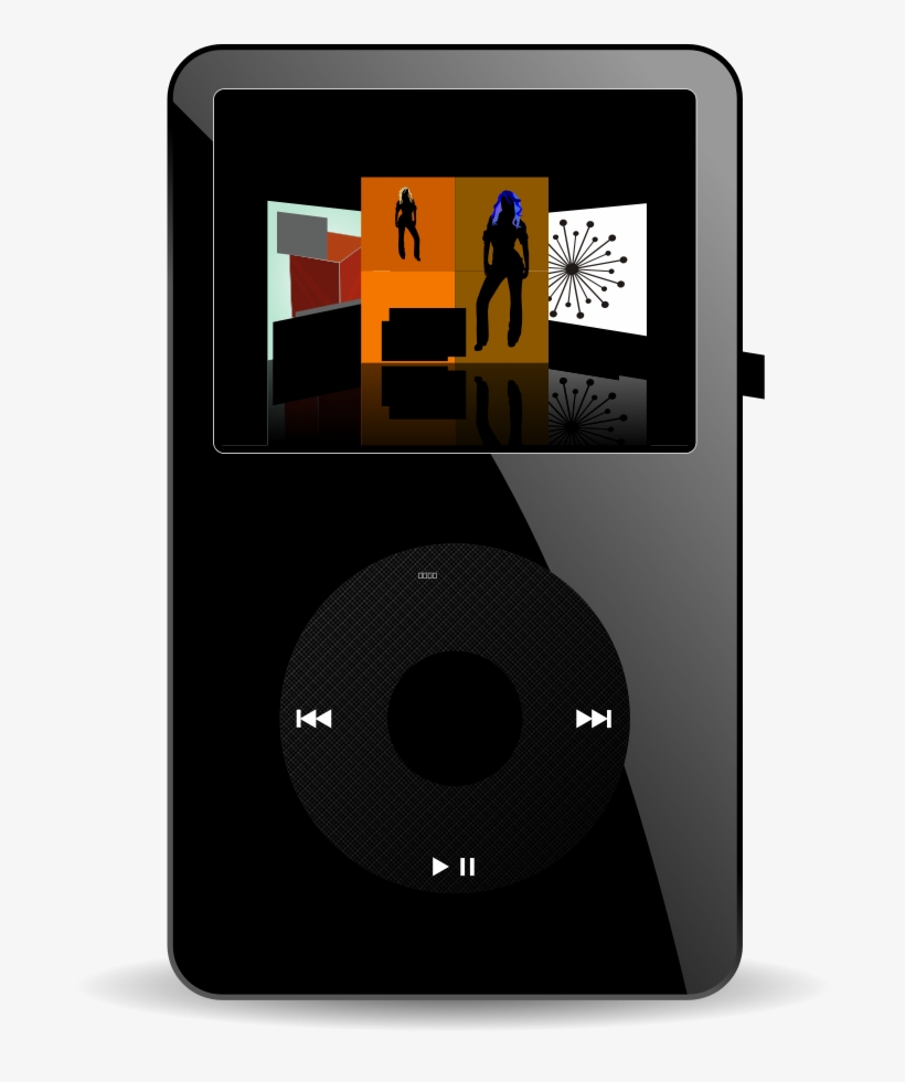 How To Set Use Ipod Media Player Clipart - 688x900 PNG Download - PNGkit