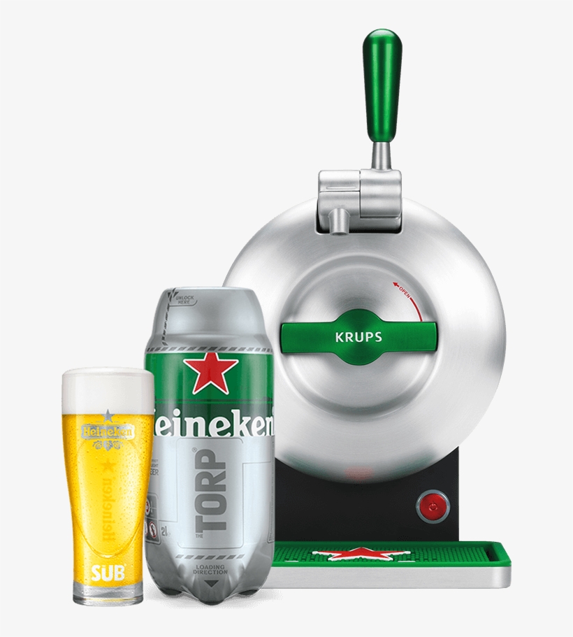 The Sub Heineken Edition - Sub Draught Beer Tap For Home - 900x900 PNG ...