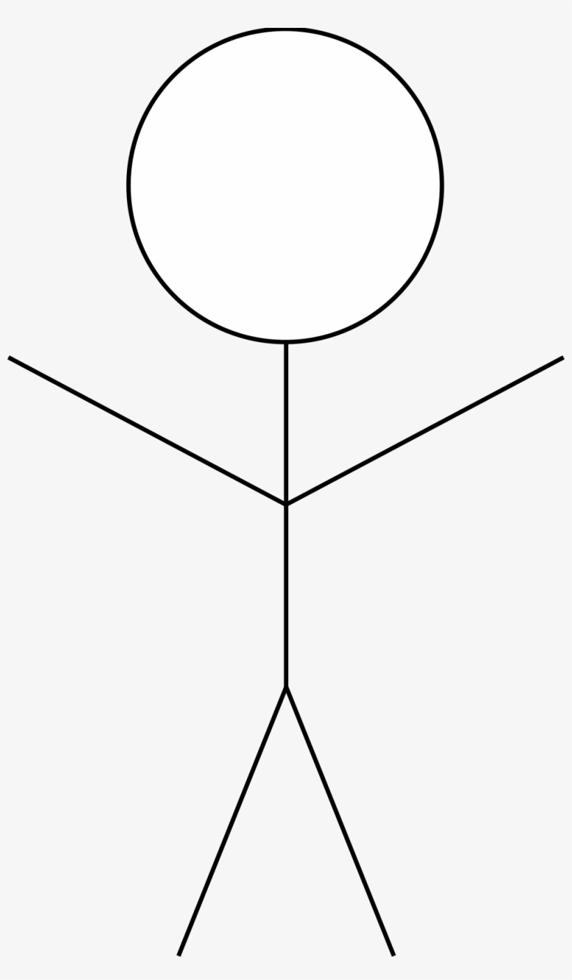 Download Transparent Drawing Stickman Happy - White Stick Figure Png ...