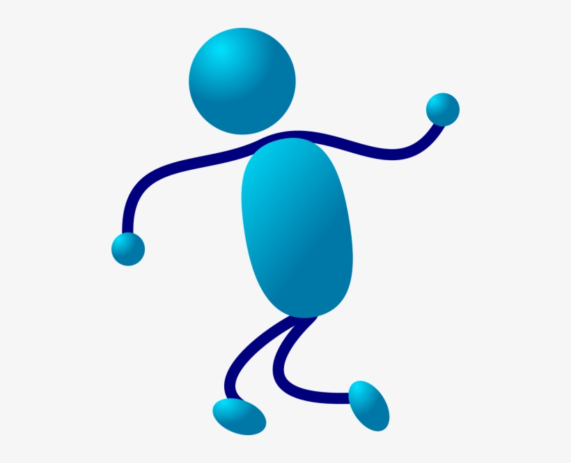 Download Transparent Stick - Blue Stick Figure Transparent Background ...