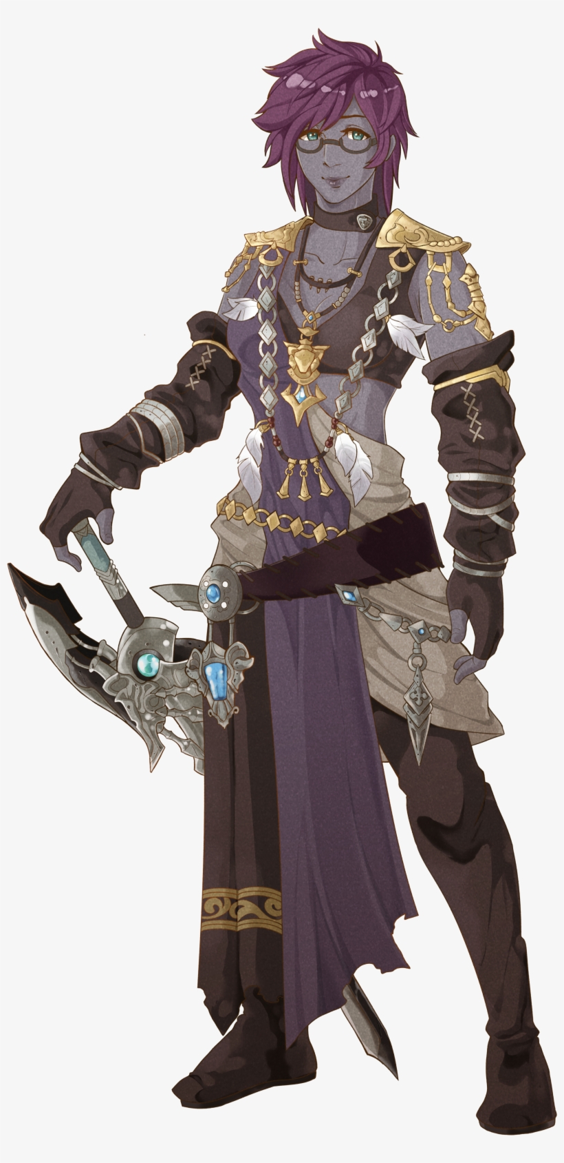 [fanart]femroe Fanart For A Friend - Femroe Art - 2500x4691 PNG ...