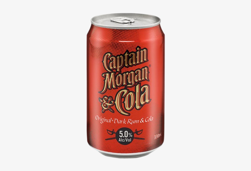 Picture Of Captain Morgan & Cola 6 Pack Cans - Captain Morgan & Cola ...