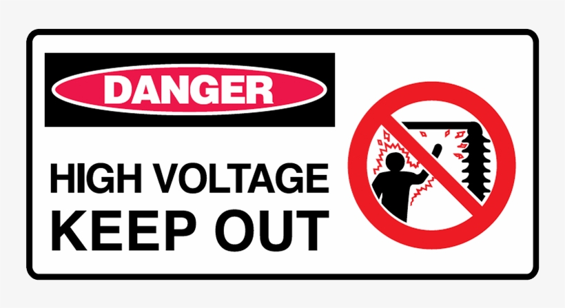 Brady Danger Sign Range - Three Dimensional Signs - High Voltage W ...