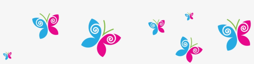 Divider Clipart Butterfly - Png Butterfly Divider - 1300x266 PNG ...