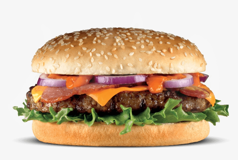 Rustlers Deluxe Burger - Blt Cheeseburger Jack In The Box - 860x550 PNG ...