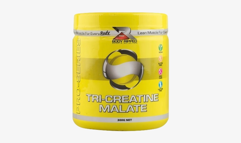 Body Ripped Tri-creatine Malate 300g - 600x600 PNG Download - PNGkit