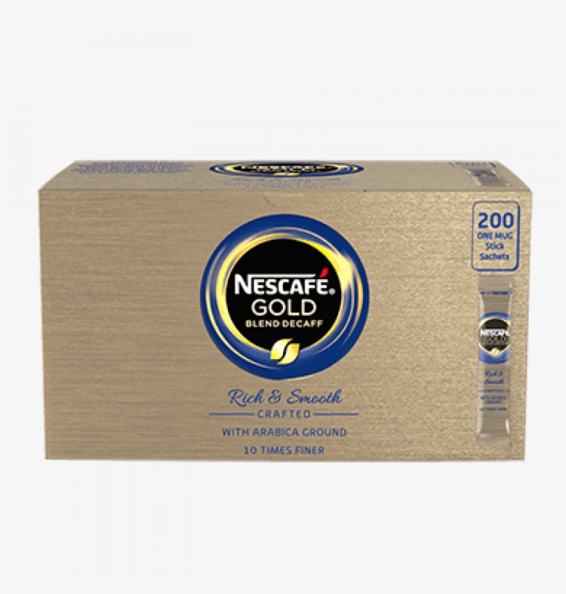 Nescafe Gold Blend Decaff Instant Coffee - 1000x1000 PNG Download - PNGkit