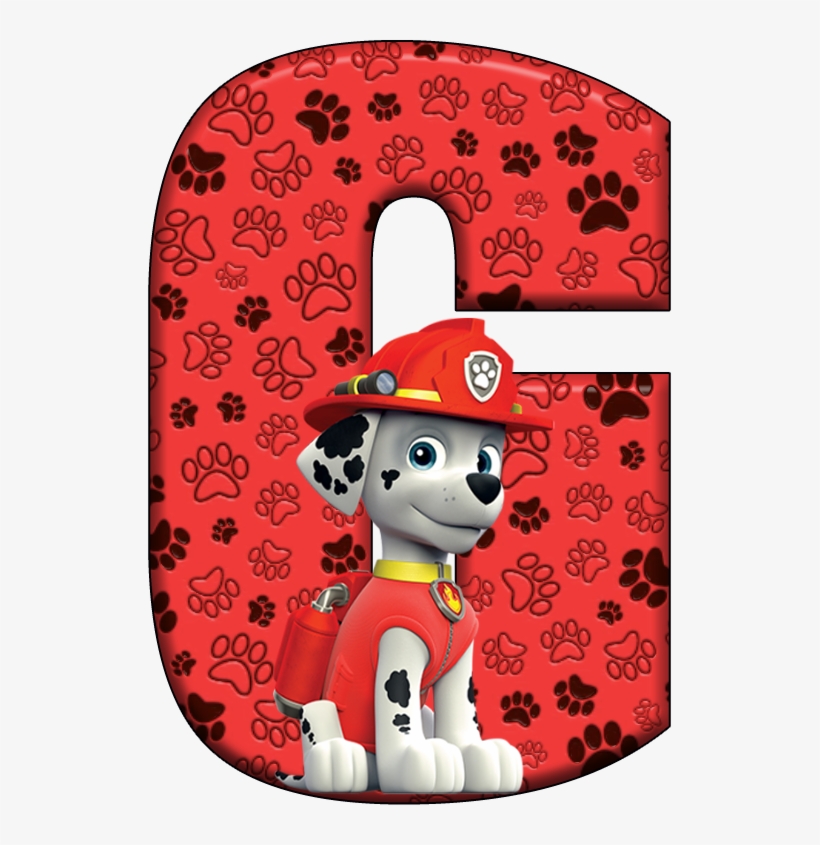 g* ** *de Alfabeto Decorativo - Paw Patrol Alphabet G - 523x765 PNG ...