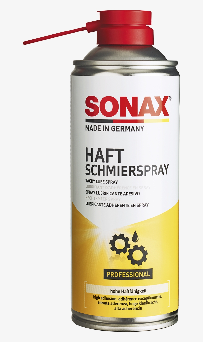 Sonax Tacky Lube Spray - 637x1299 PNG Download - PNGkit