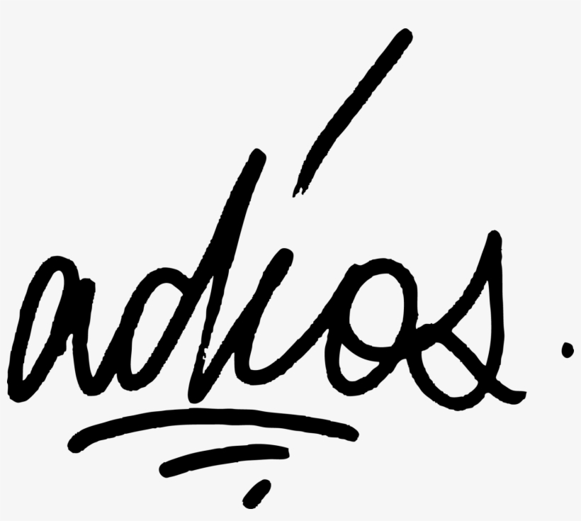 Download Transparent Adios Logo - PNGkit