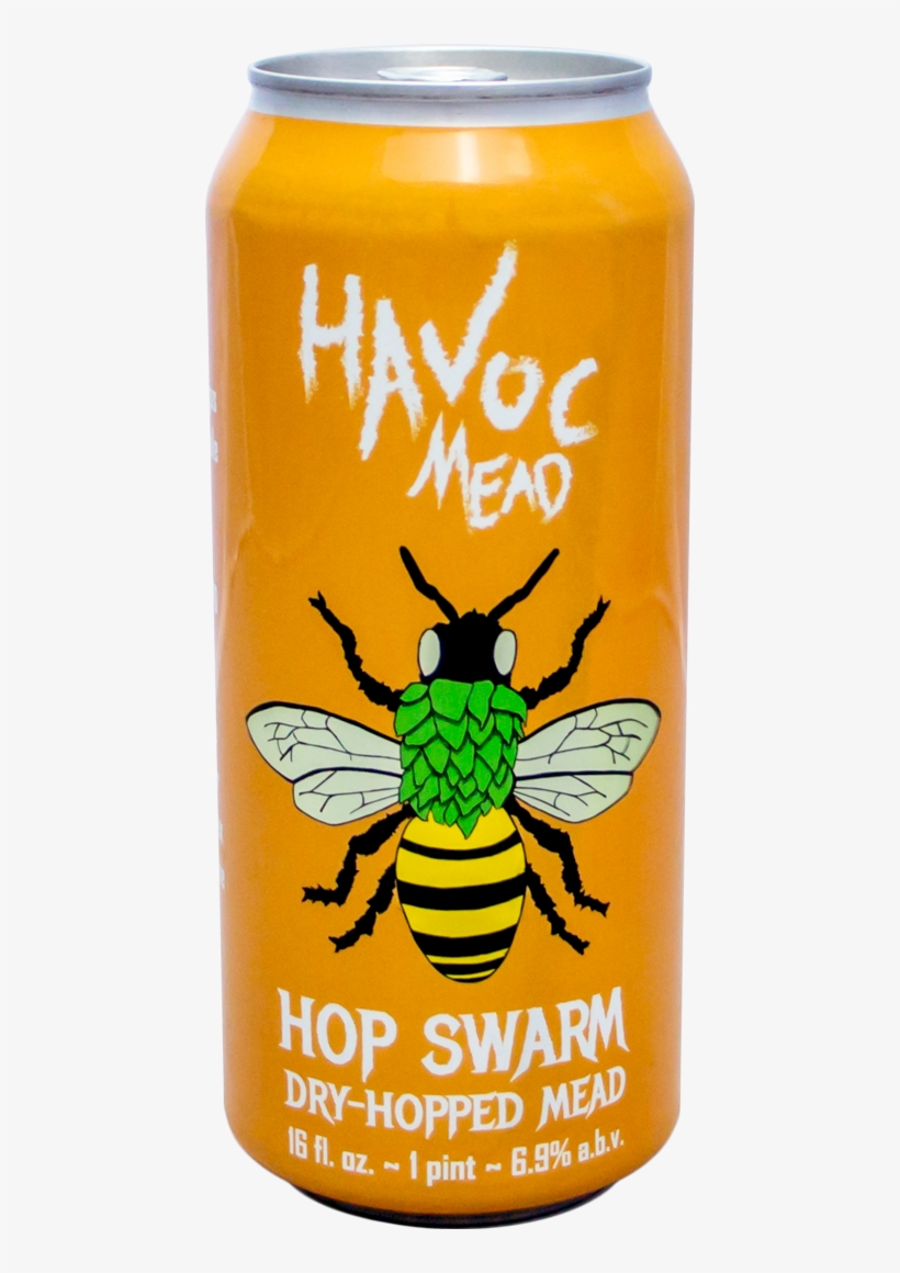 Hop Swarm Dry-hopped Mead - Bitter Bee - 446x1080 PNG Download - PNGkit