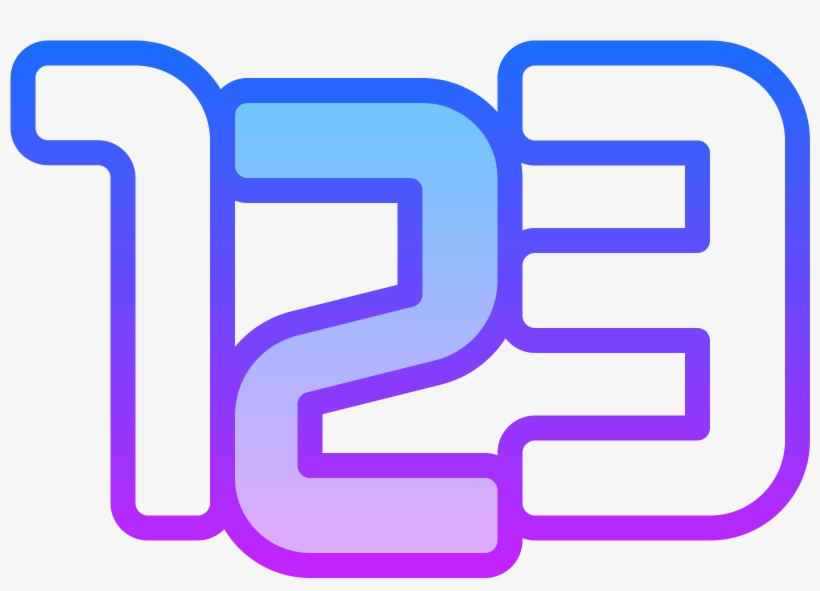 Numbers Icon - Number - 1600x1600 PNG Download - PNGkit