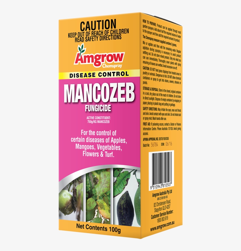 Amgrow Mancozeb Pack Shot Sept16 Sml - Mancozeb Fungicide For Apples ...