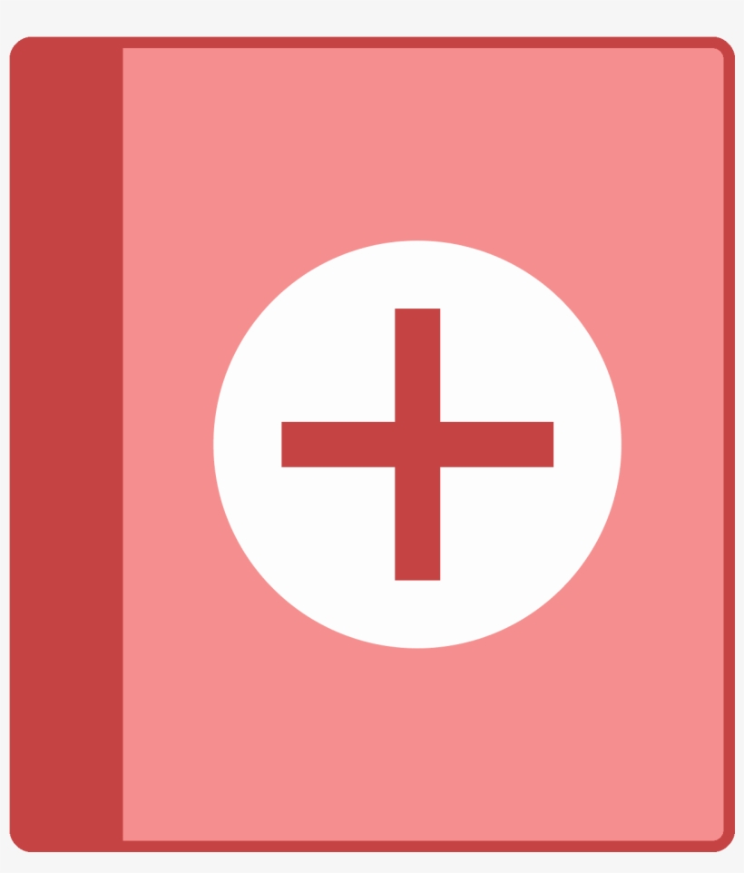 Health Book Icon - Icone Carnet De Santé - 1600x1600 PNG Download - PNGkit