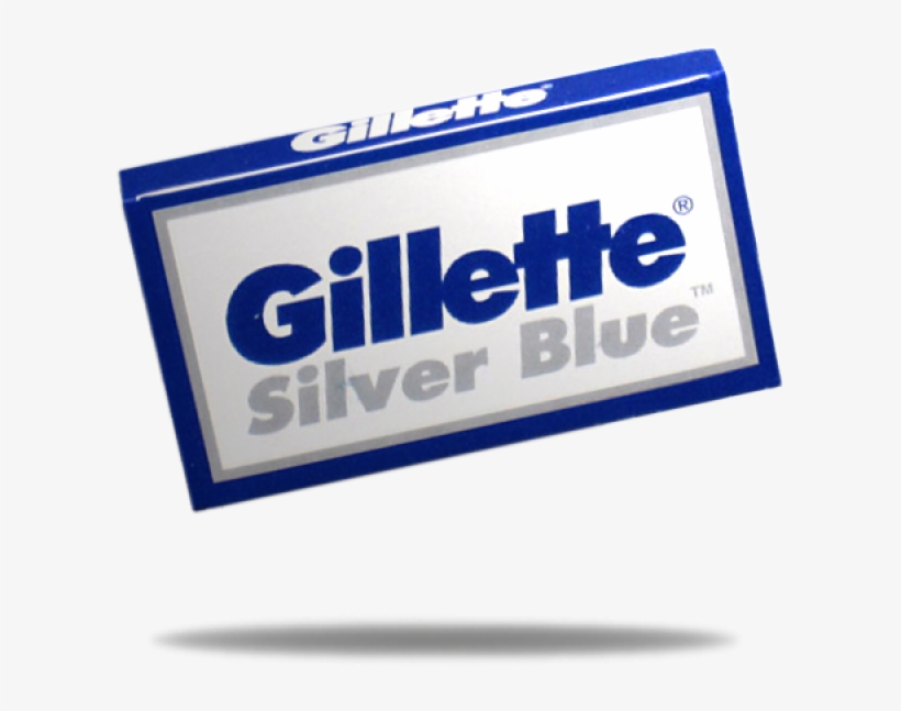 5 Gillette Silver Blue Double-edge Blades - Gillette Silver Blues ...