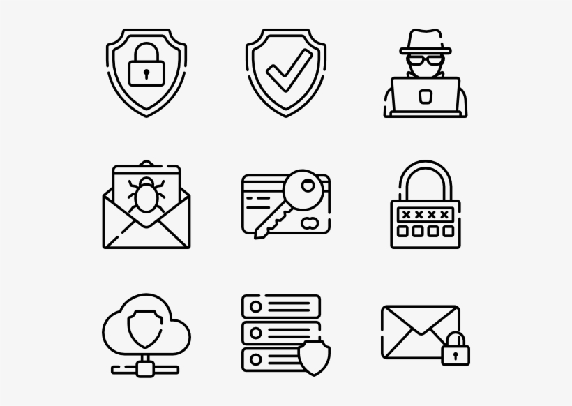 Download Transparent Data Security - Couple Icon Transparent Background ...