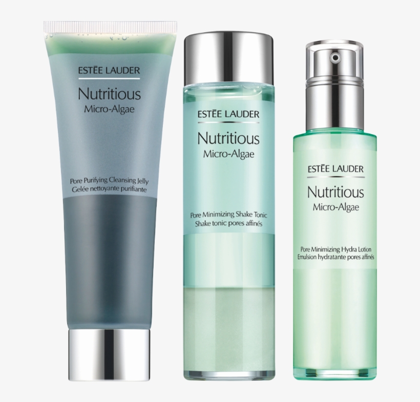 Nutritious Micro Algae Product On White Image Cleansing - Estée Lauder ...