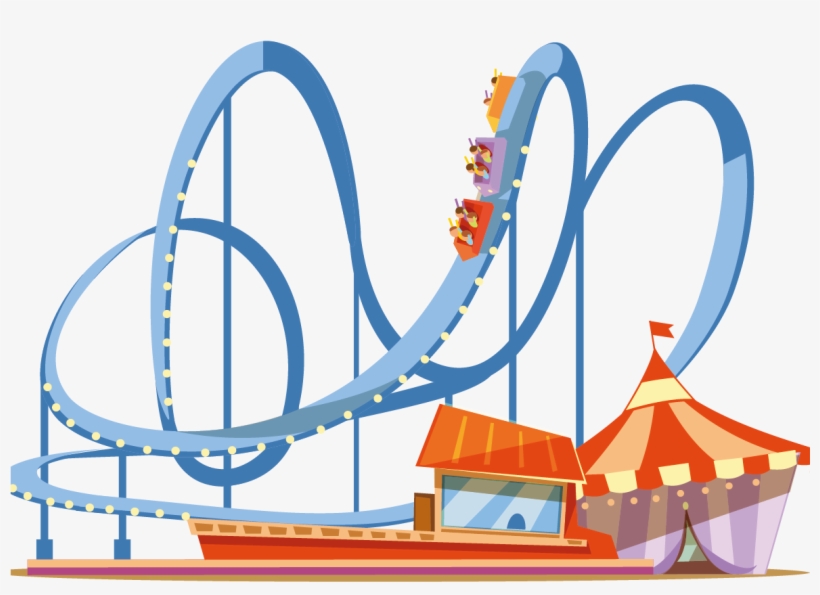 Svg Black And White Download Coney Island Universal - Roller Coaster ...