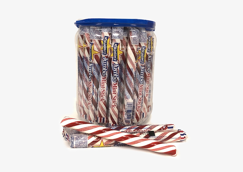 Download Transparent Jumbo Cool Peppermint Candy Sticks - Peppermint - PNGkit