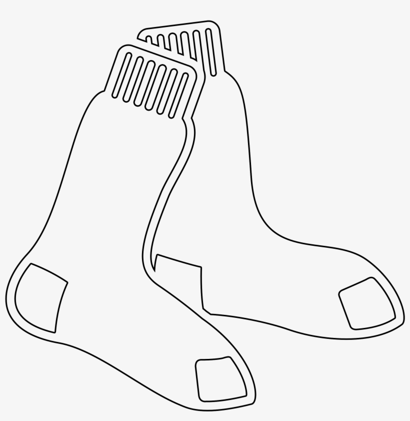 Boston Red Sox Mlb Drawing New York Mets Logo - White Red Sox Logo ...