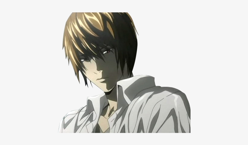 Download Transparent User Death Note Light Render - Light Yagami - PNGkit