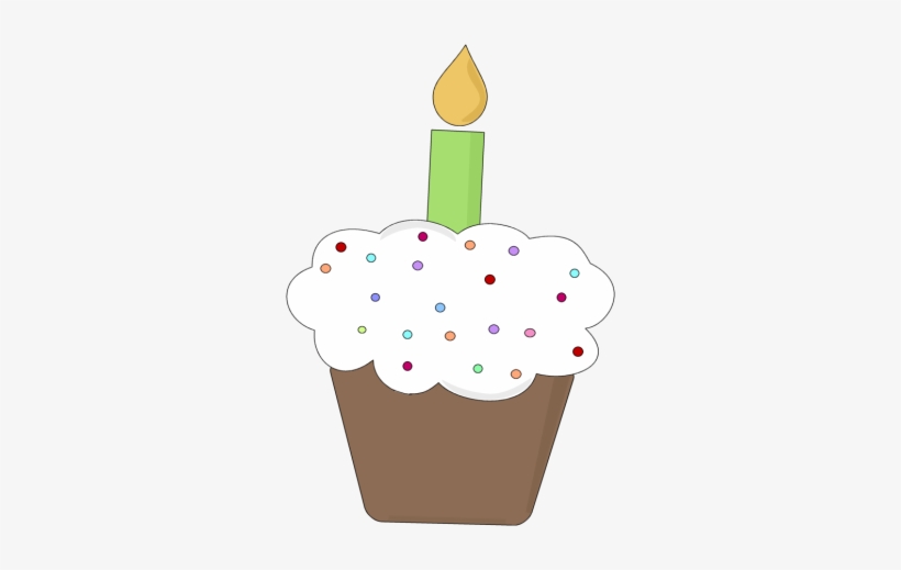 Fun Birthday Cupcake Clip Art - Months Of The Year On Cupcakes ...