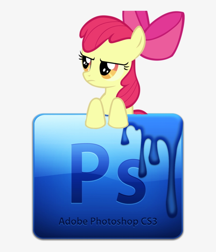 Mlp Logo, Adobe, Hop Cs3 By Golden, Fly On Deviant - Adobe Photoshop ...
