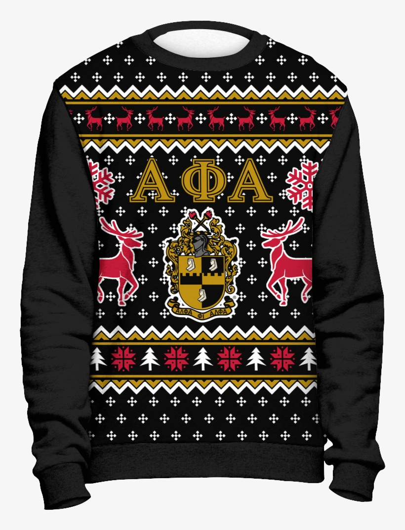 Alpha Phi Alpha Ugly Christmas Sweater - Delta Sigma Theta Ugly Sweater ...
