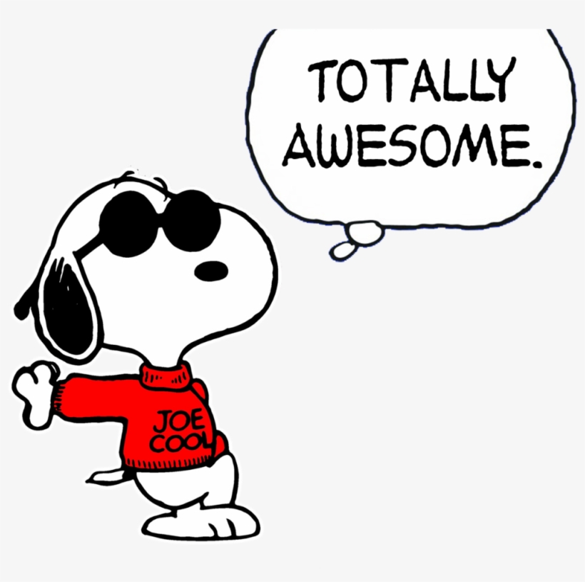 Joe Cool Clipart - Joe Cool Totally Awesome - 933x857 PNG Download - PNGkit