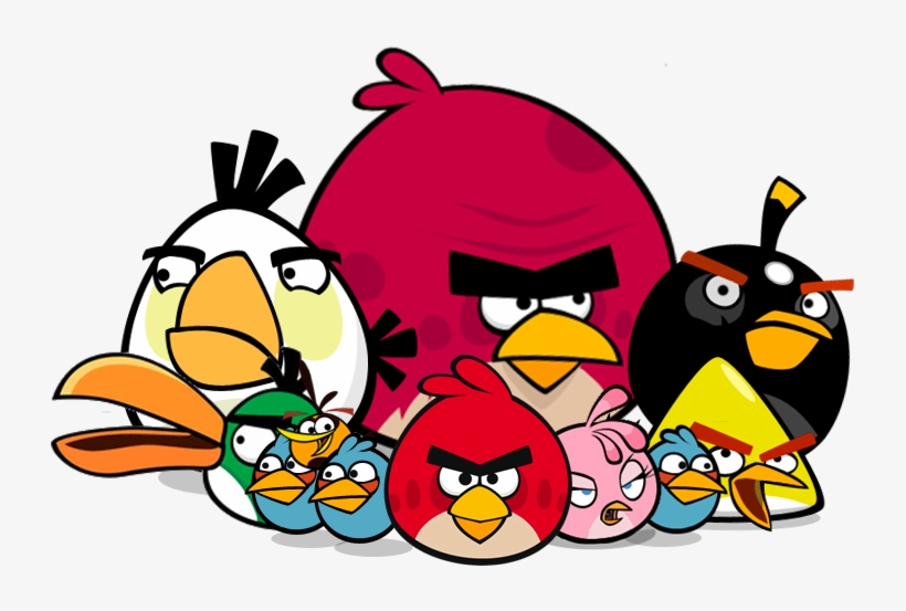 Get Your Game On - Angry Birds Family Png - 754x510 PNG Download - PNGkit