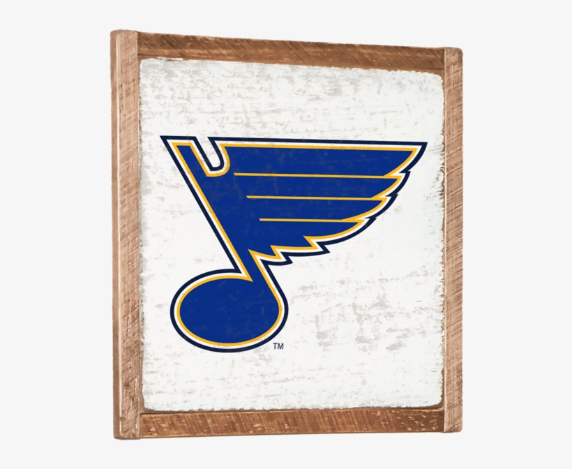 Louis Blues Vintage Wall Art - St Louis Blues Png - 600x600 PNG ...