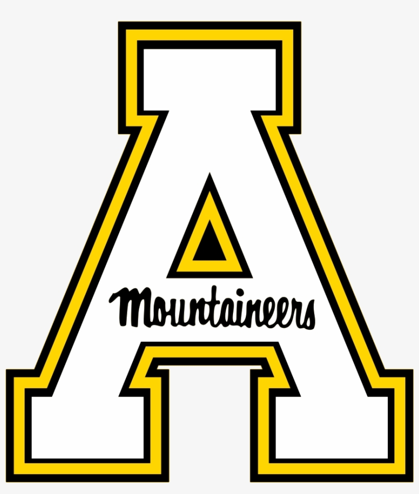 @astatemb Vs Appalachian State, A, State Red - App State Football Logo ...
