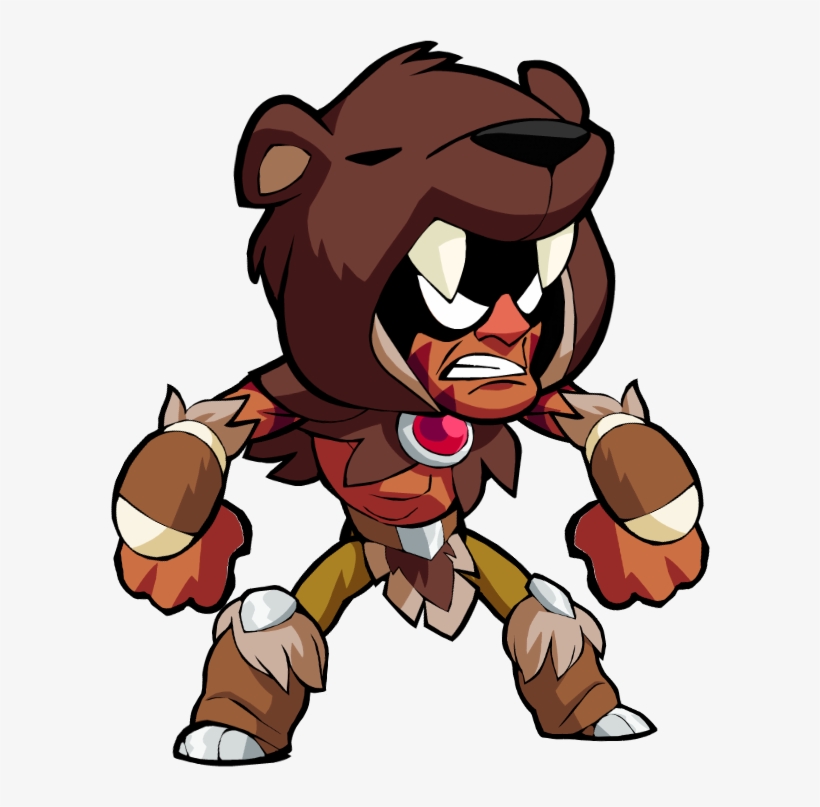 Mogar - Brawlhalla Mogar Gnash - 600x727 PNG Download - PNGkit