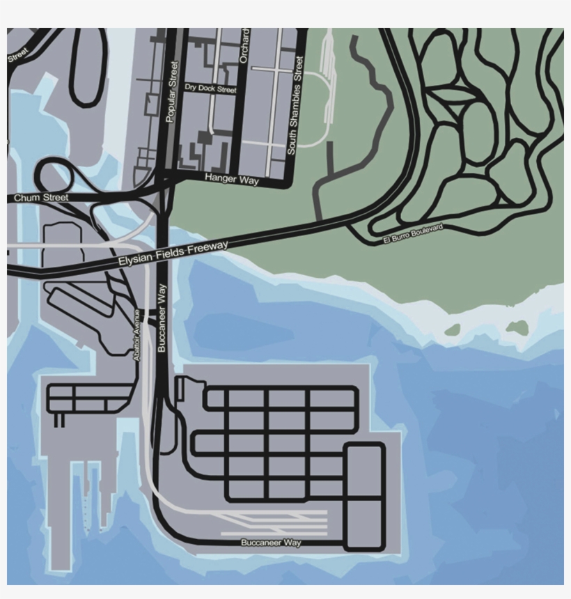 Dlk Hd Road Map For Fivem - 1210x1210 PNG Download - PNGkit