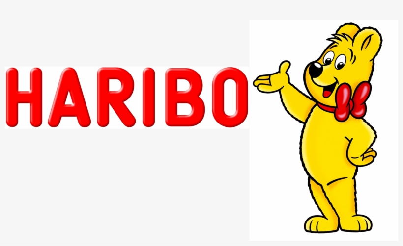 Haribo Logo Karu Koos - Haribo Gummy Bear Logo - 1246x703 PNG Download ...