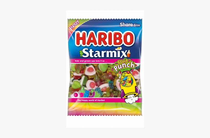 Haribo Starmix Fruit Punch Frenzy Limited Edition 140g - Haribo Starmix ...