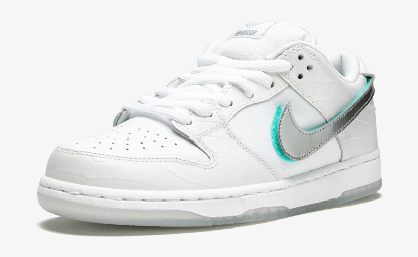 "white" Nike Sb Dunk Low Pro Og Qs X Diamond Supply - Sneakers ...