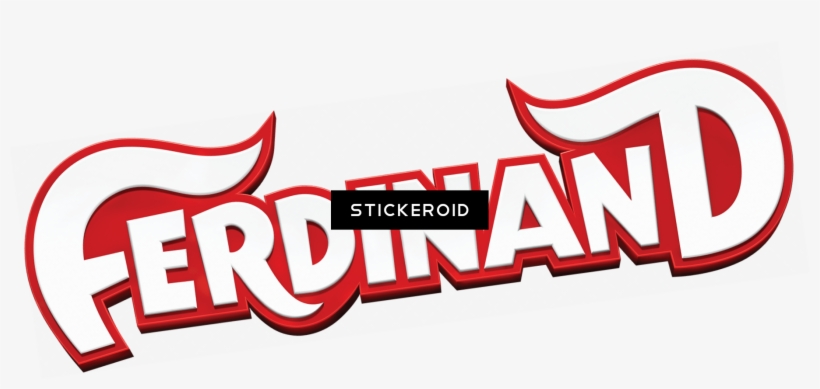 Ferdinand Logo Letters - Ferdinand Png - 1827x778 PNG Download - PNGkit