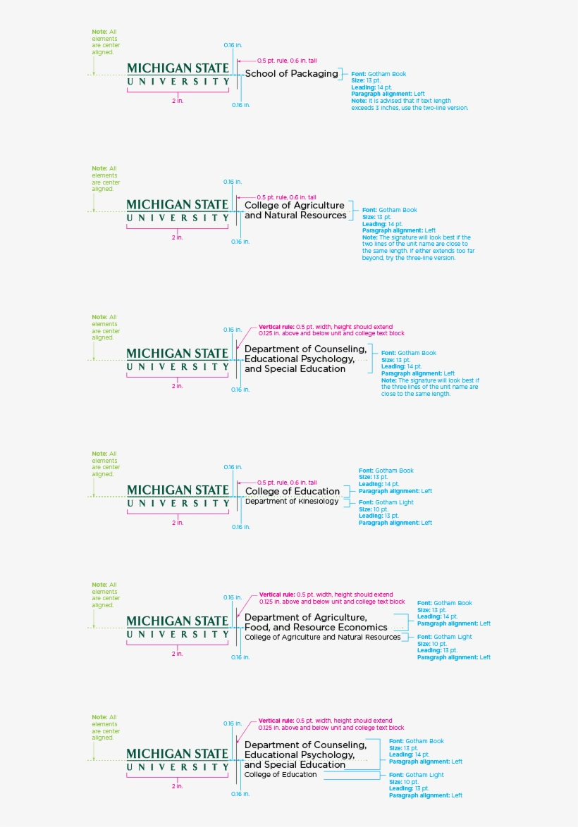 Wordmark Signature - Michigan State University Email Signatures ...