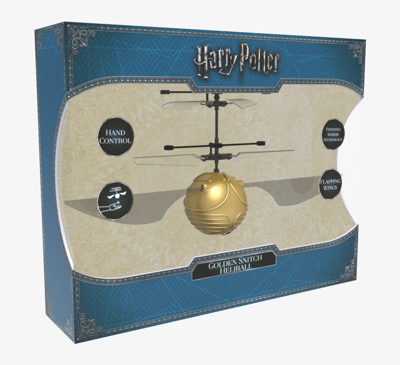 Harry Potter Golden Flying Snitch - Harry Potter Golden Snitch Heliball ...